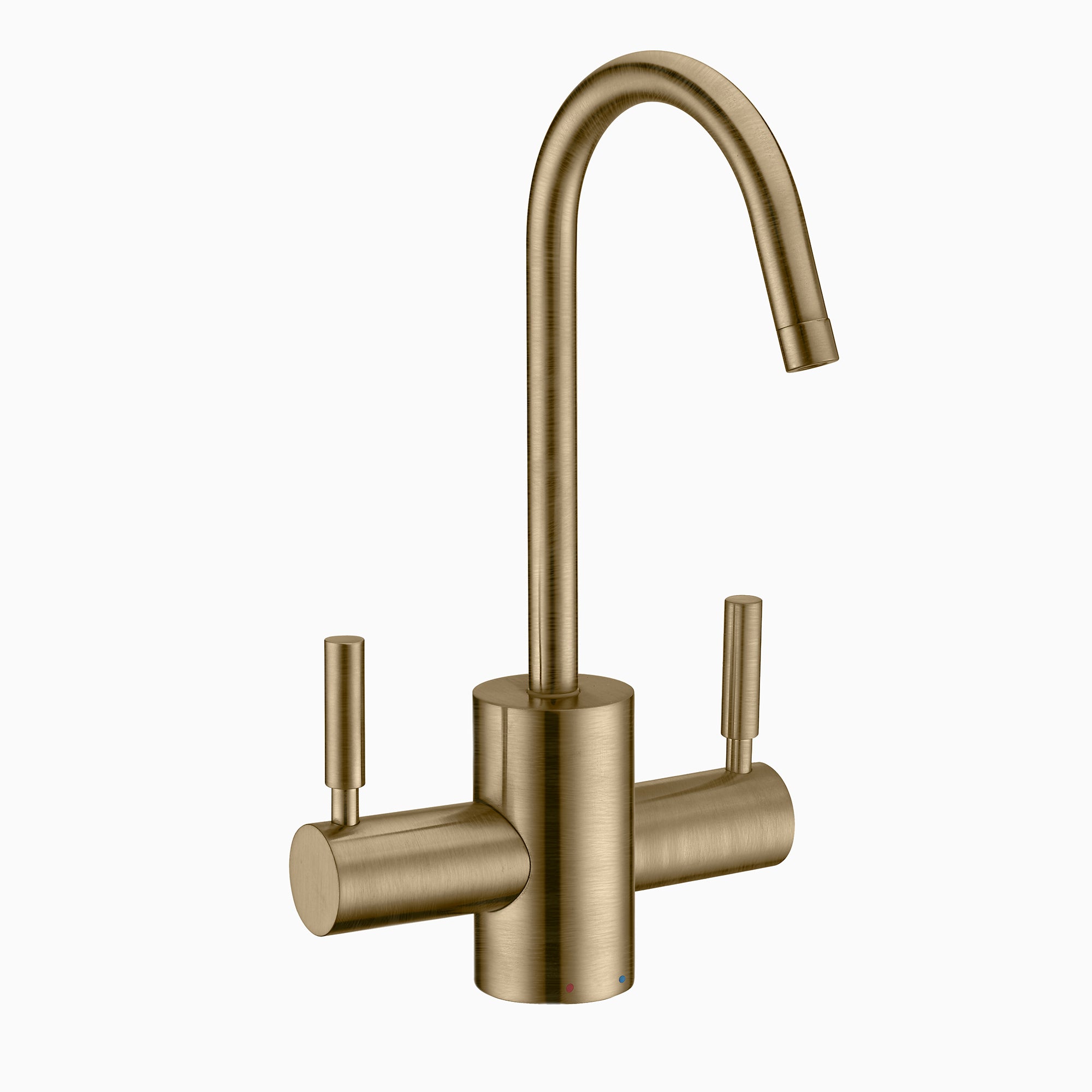 Point of Use Instant Hot/Cold Water Drinking Faucet with Gooseneck Swi ...